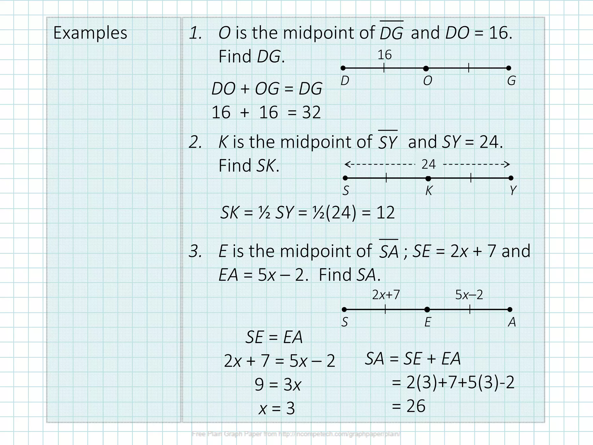 2.2 Segment Addition Postulate | PPT