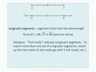 2.2 Segment Addition Postulate | PPT