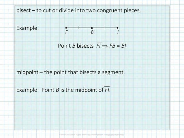 2.2 Segment Addition Postulate | PPT