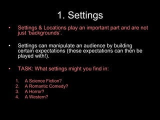Intro to mise en scene | PPTX