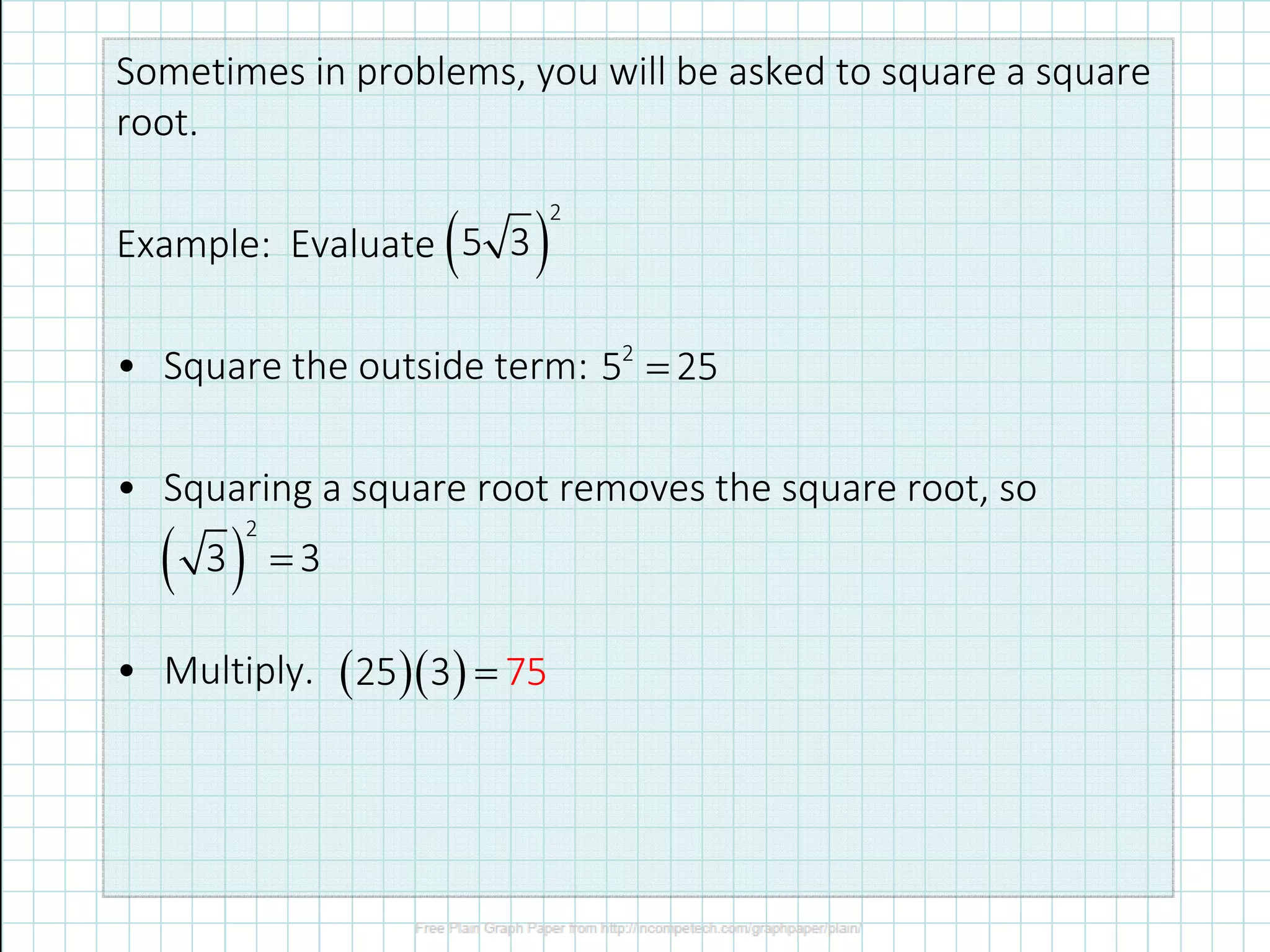 2.3 Simplifying Radicals | PDF