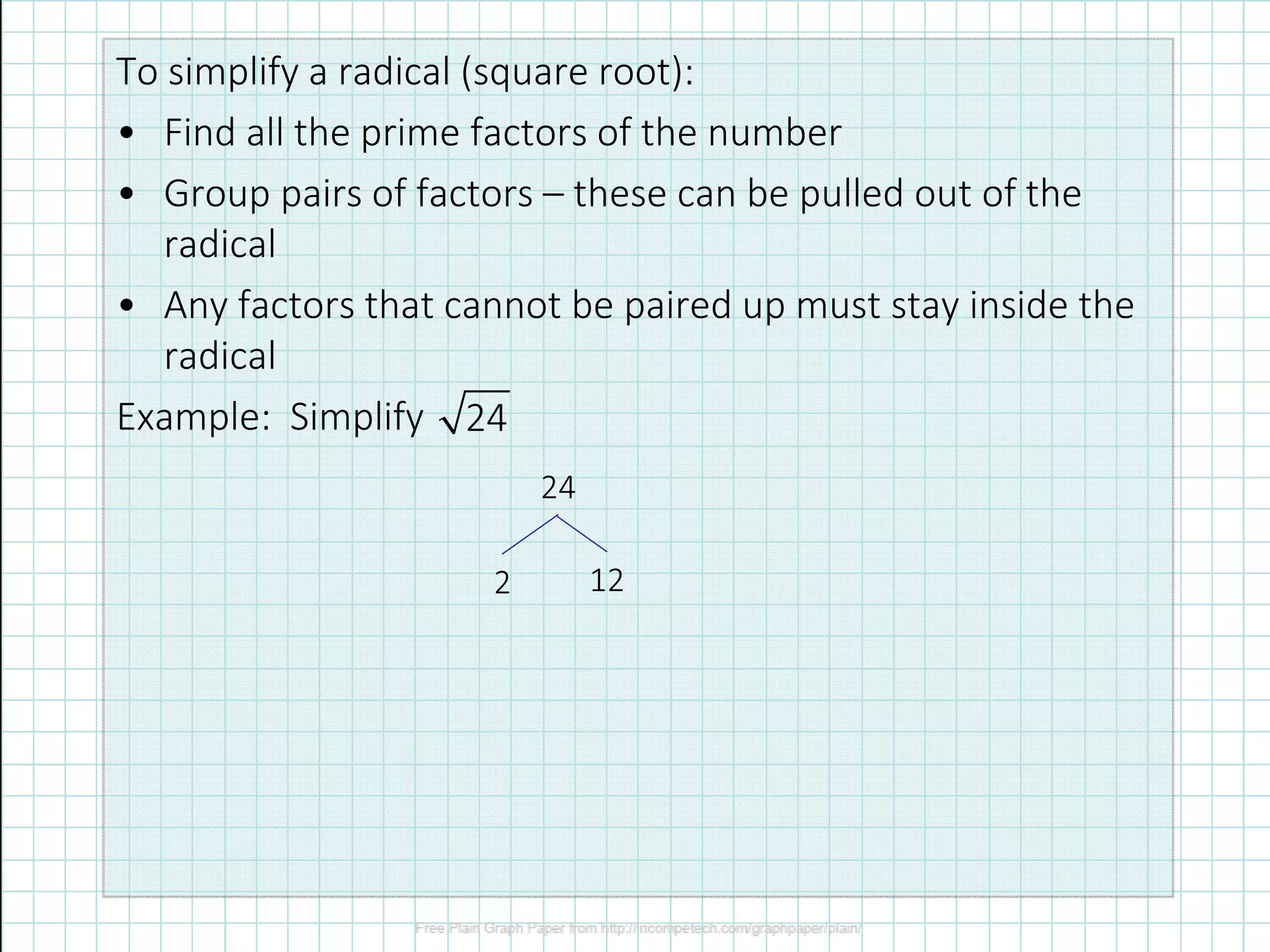 2.3 Simplifying Radicals | PDF | Science