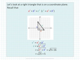 2.3 Distance and Midpoint Formulas | PDF