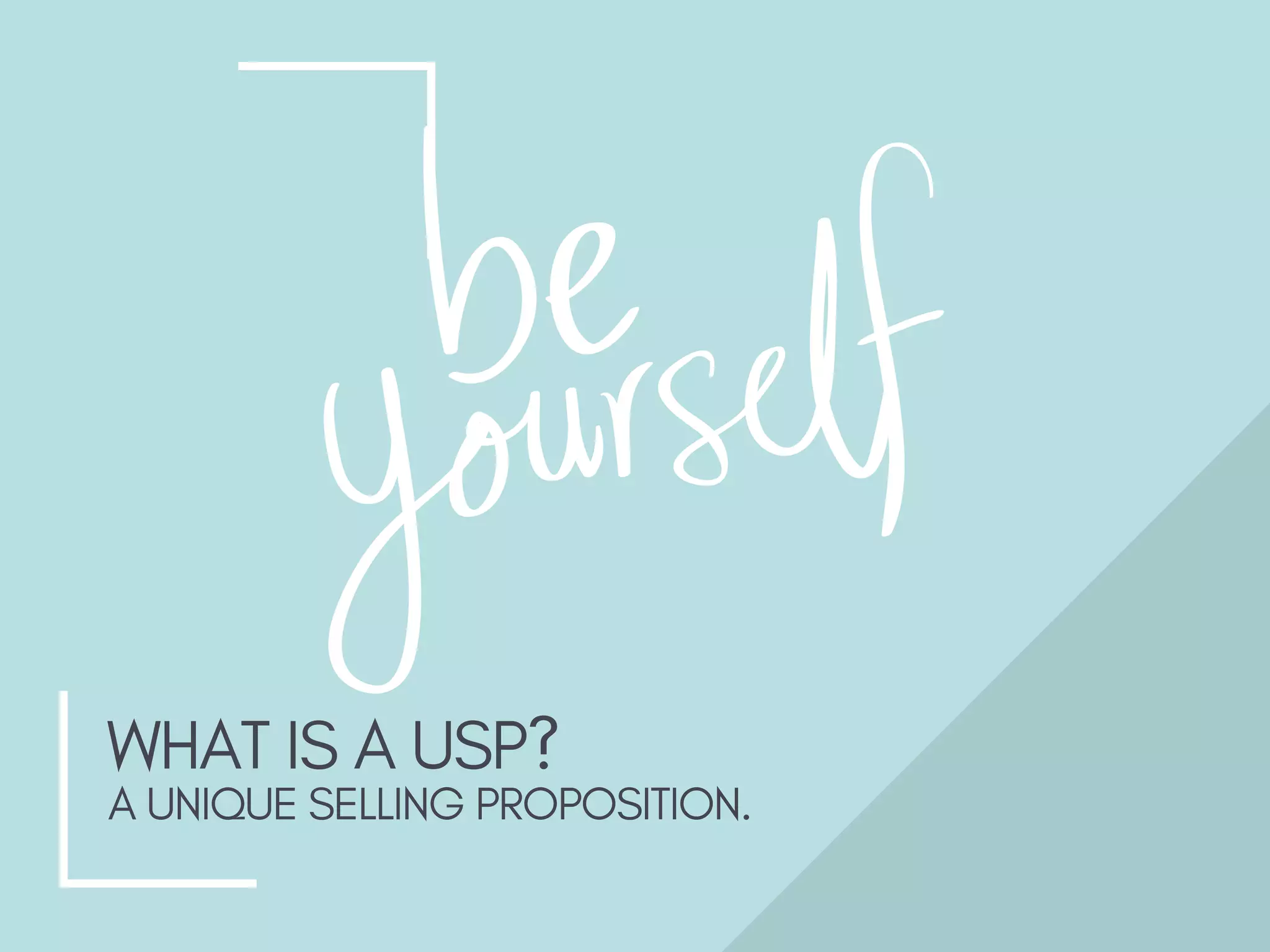How to define your unique selling proposition | PPT