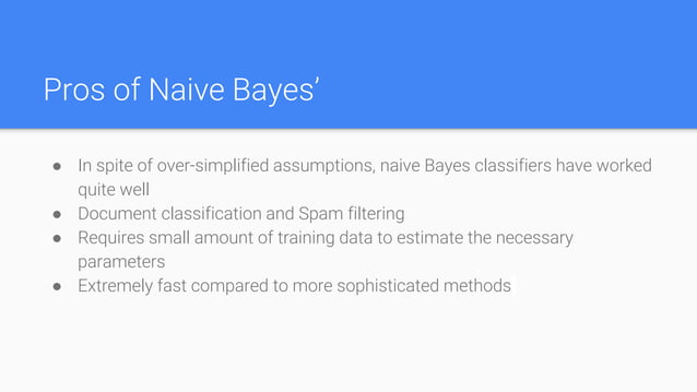 Naive Bayes | PPT