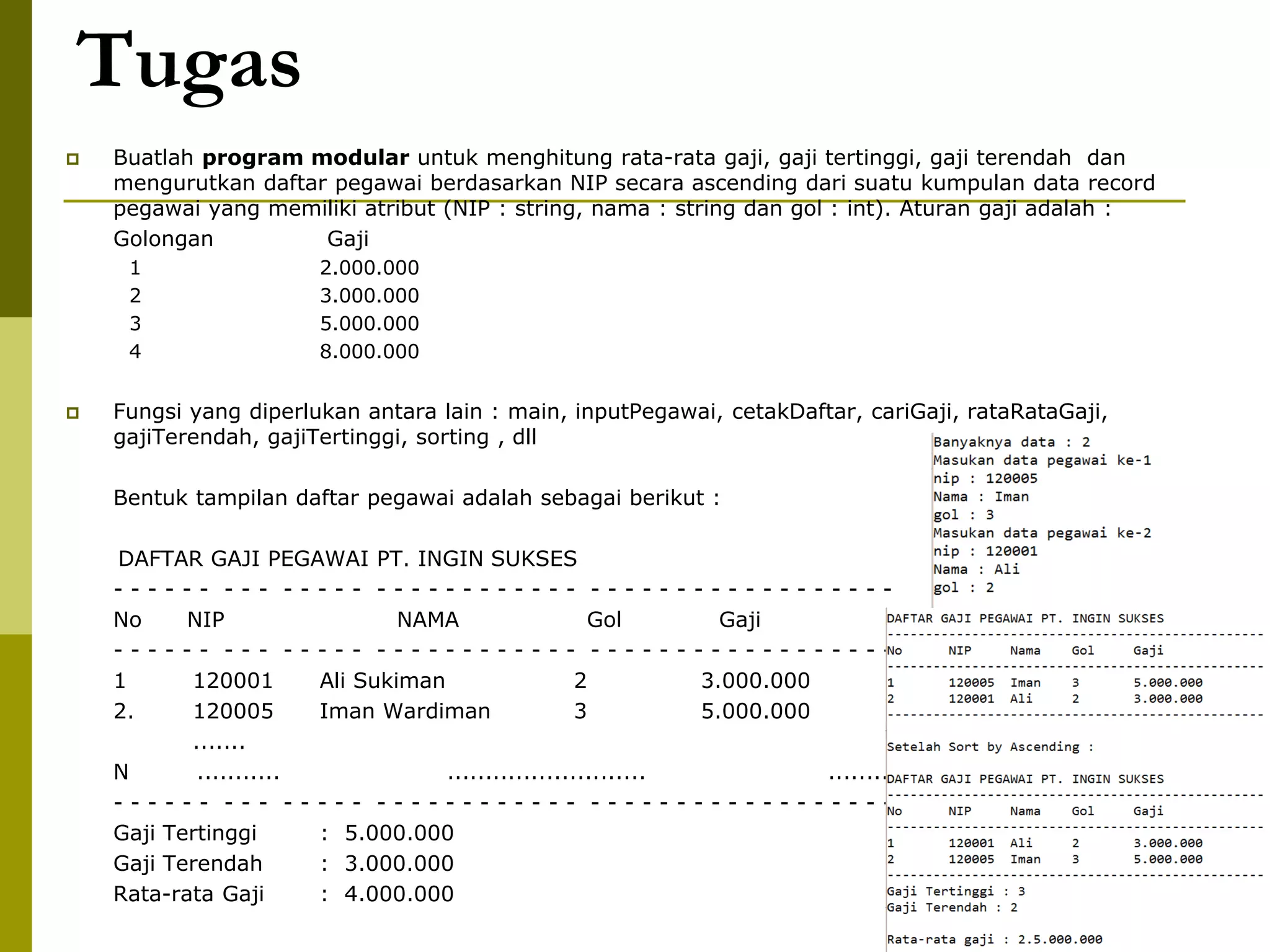 2 Array Of Record Struktur Data Ppt