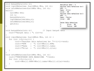 2. Array of Record (Struktur Data) | PDF