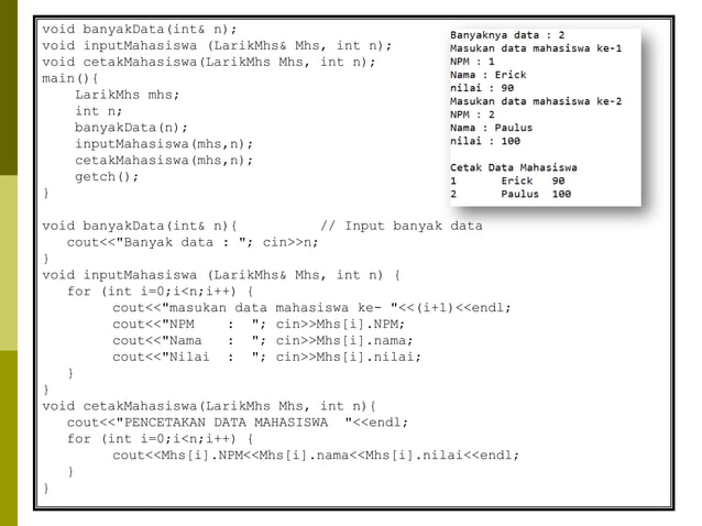 2. Array of Record (Struktur Data) | PDF