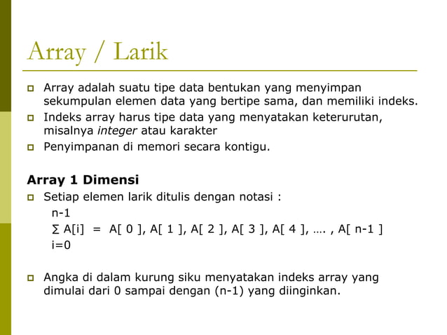 2. Array of Record (Struktur Data) | PDF