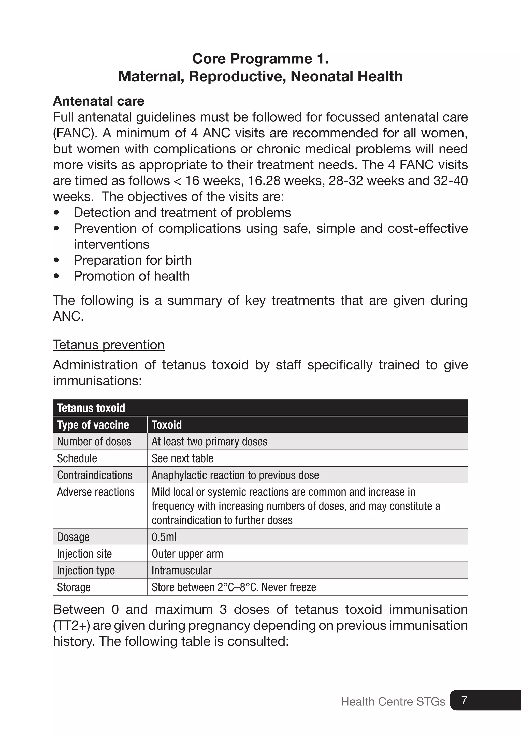 2. health centre Standard treatment guideline | PDF
