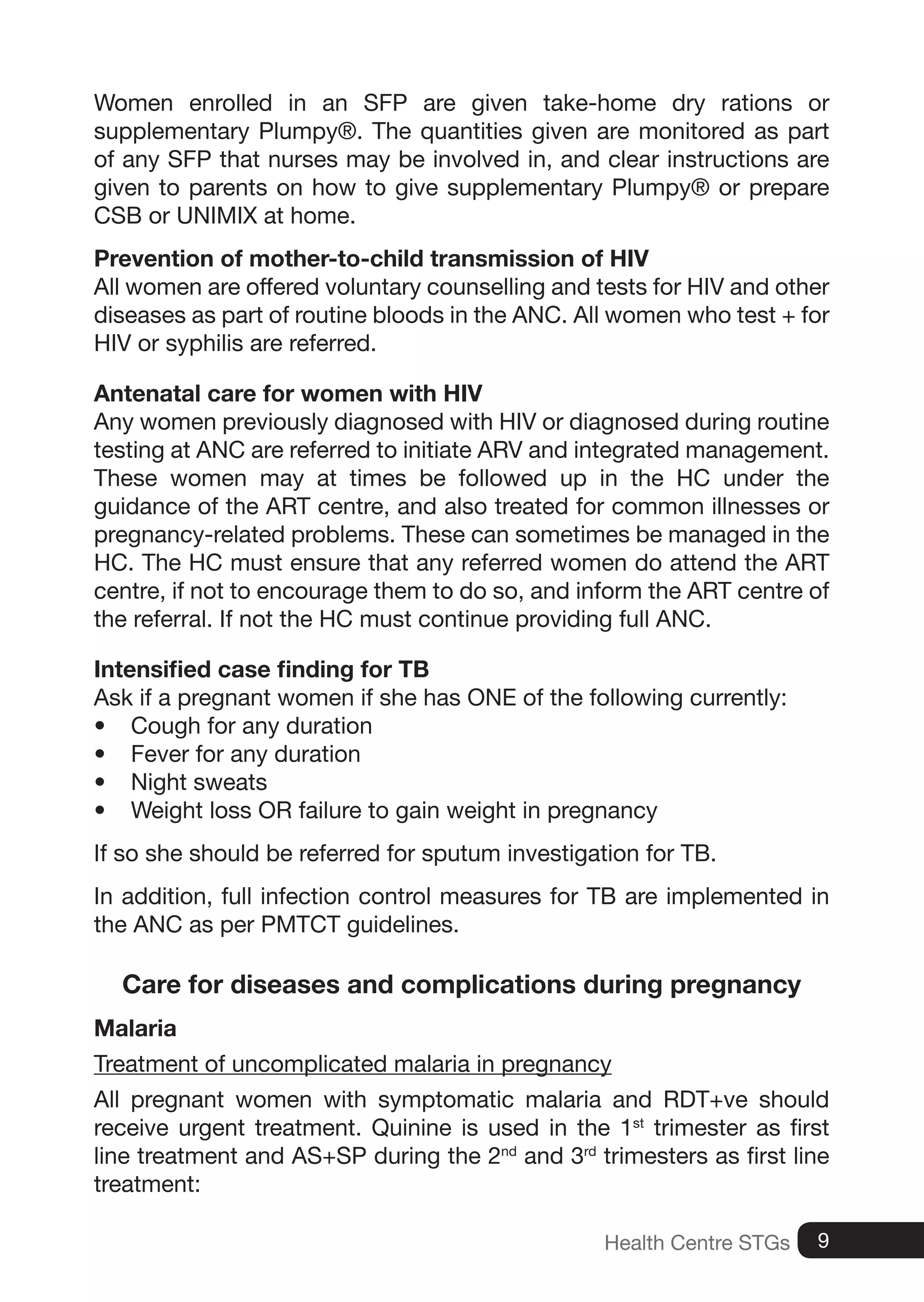 2. health centre Standard treatment guideline | PDF