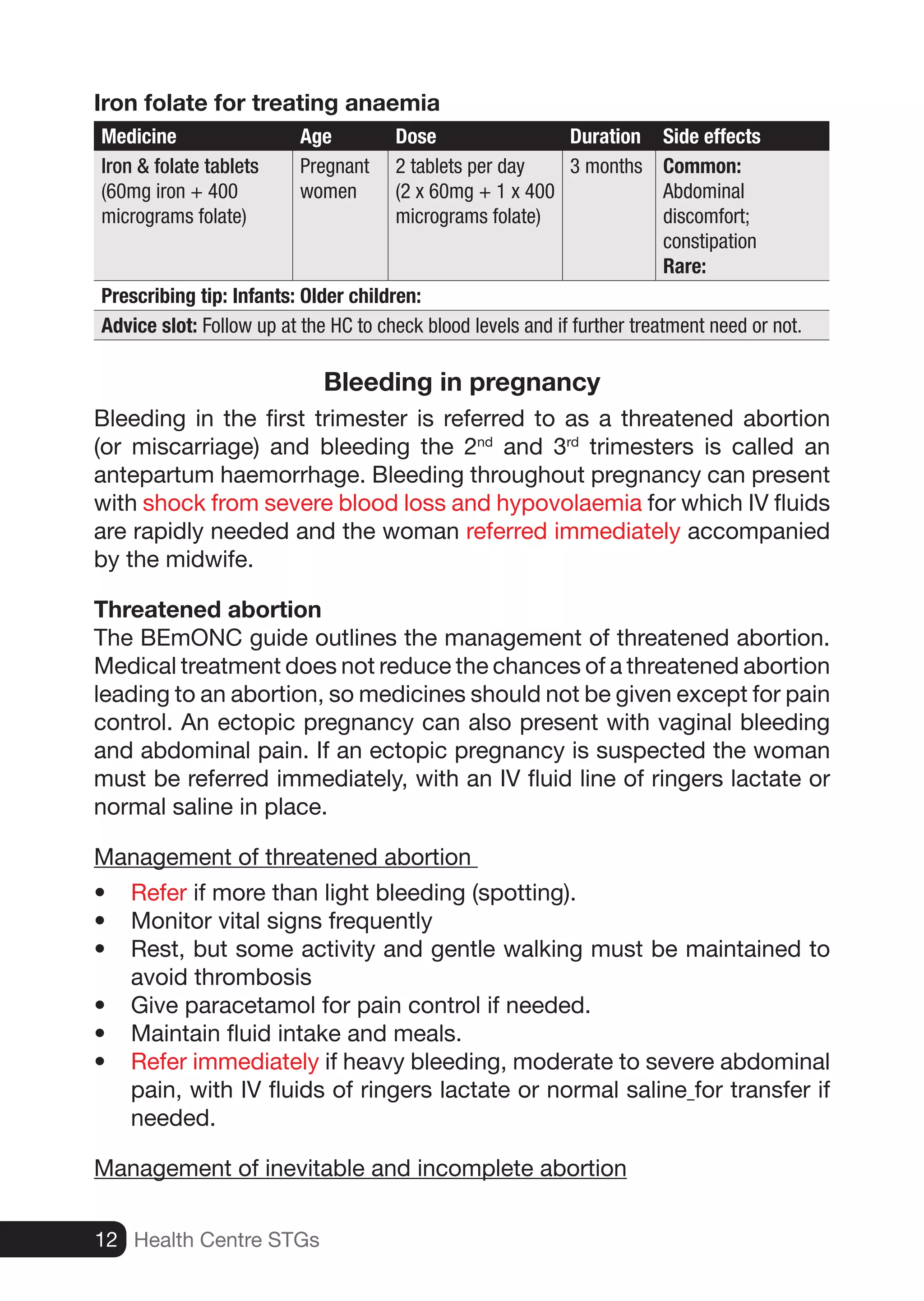 2. health centre Standard treatment guideline | PDF