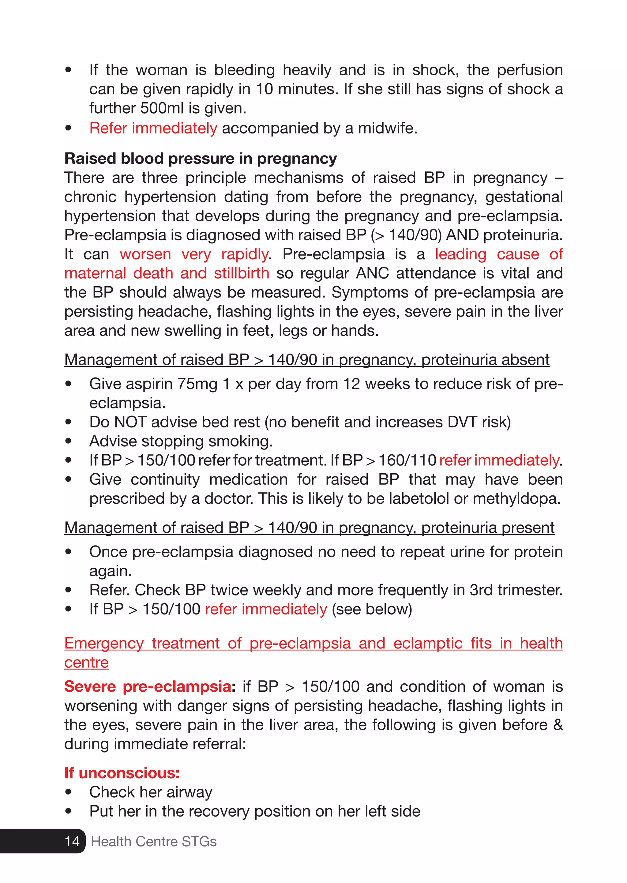 2. health centre Standard treatment guideline | PDF