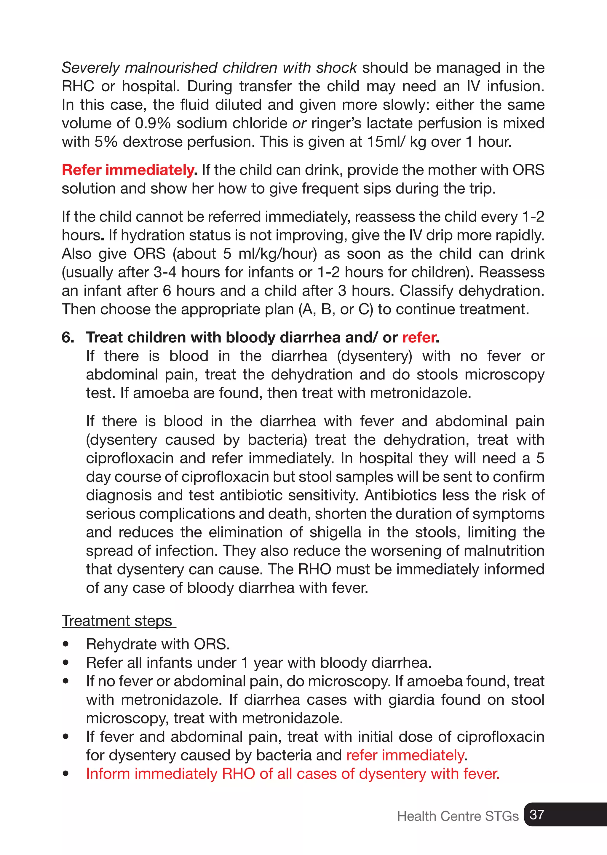 2. health centre Standard treatment guideline | PDF