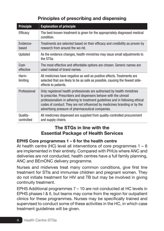 2. health centre Standard treatment guideline | PDF | Pregnancy ...