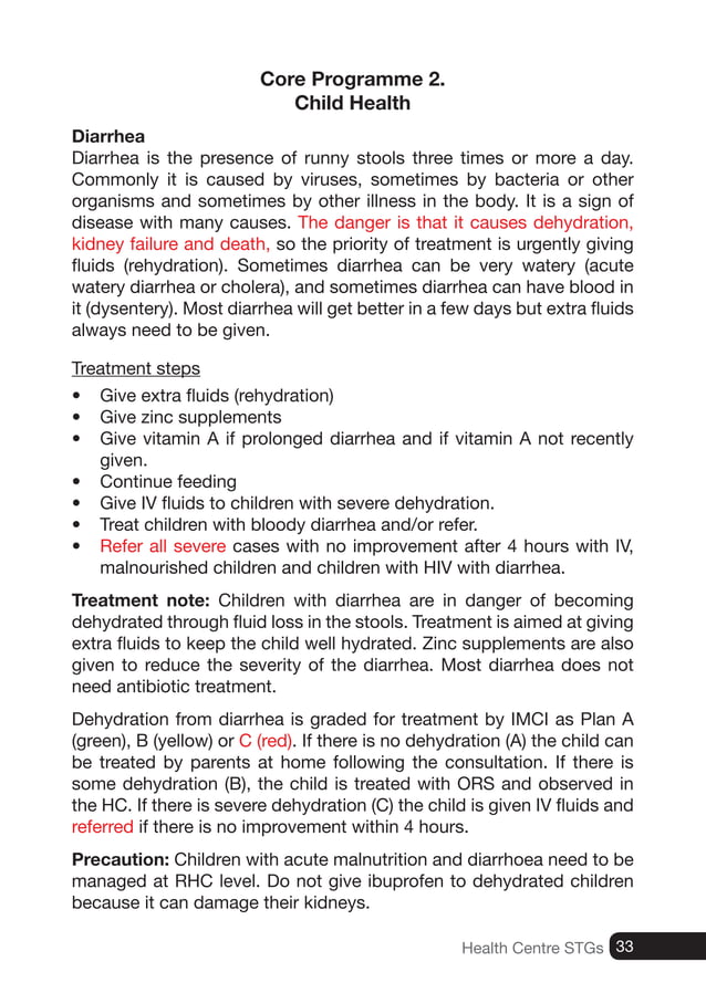 2. health centre Standard treatment guideline | PDF | Pregnancy ...