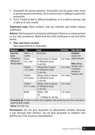 2. health centre Standard treatment guideline | PDF