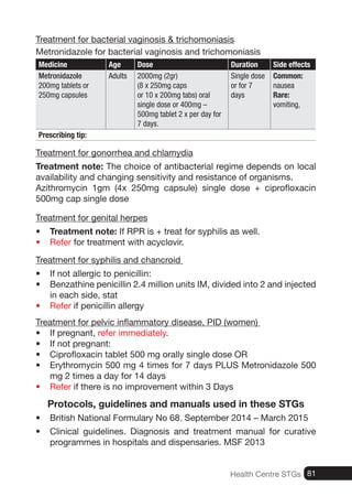 2. health centre Standard treatment guideline | PDF