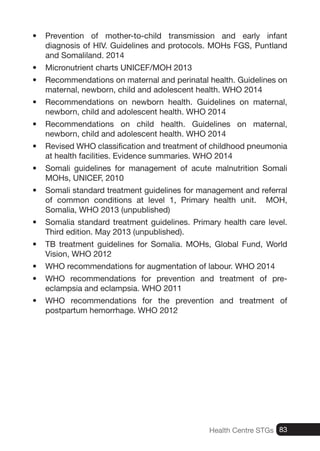 2. health centre Standard treatment guideline | PDF