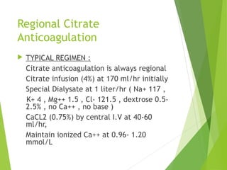 CRRT Indications | PPT