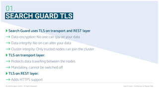 Search Guard Architecure | Security for Elasticsearch | PPT