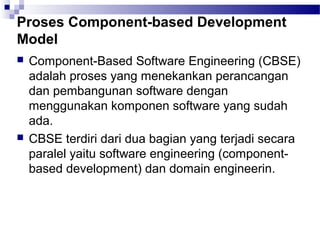 Rekayasa Perangkat Lunak - Model Pengembangan Sistem | PPT