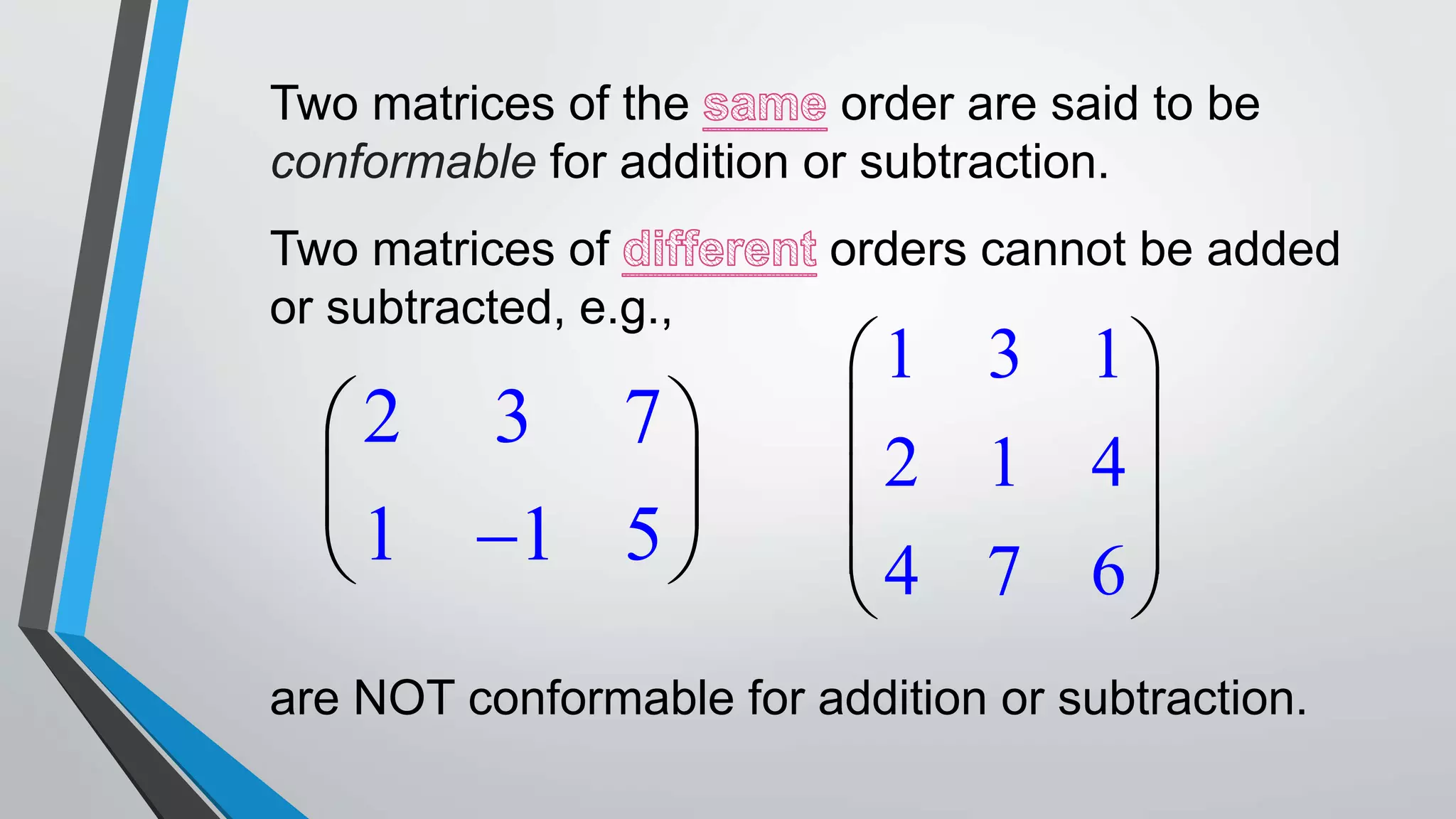 Matrices | PPT