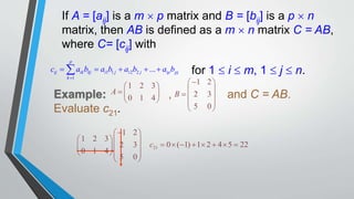 Matrices | PPT
