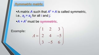 Matrices | PPT