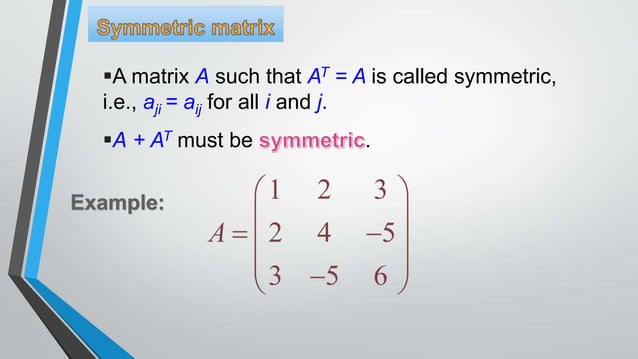 Matrices | PPT | Free Download