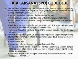 Panduan Implementasi Code Blue RSMN Pamekasan | PPTX