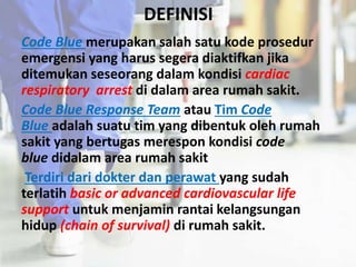 Panduan Implementasi Code Blue RSMN Pamekasan | PPTX