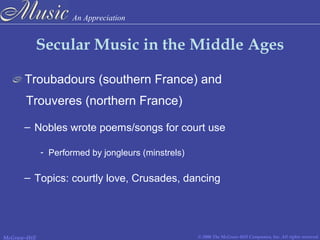 2. medieval and renaissance period5th ed | PPT