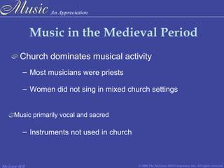 2. medieval and renaissance period5th ed | PPT