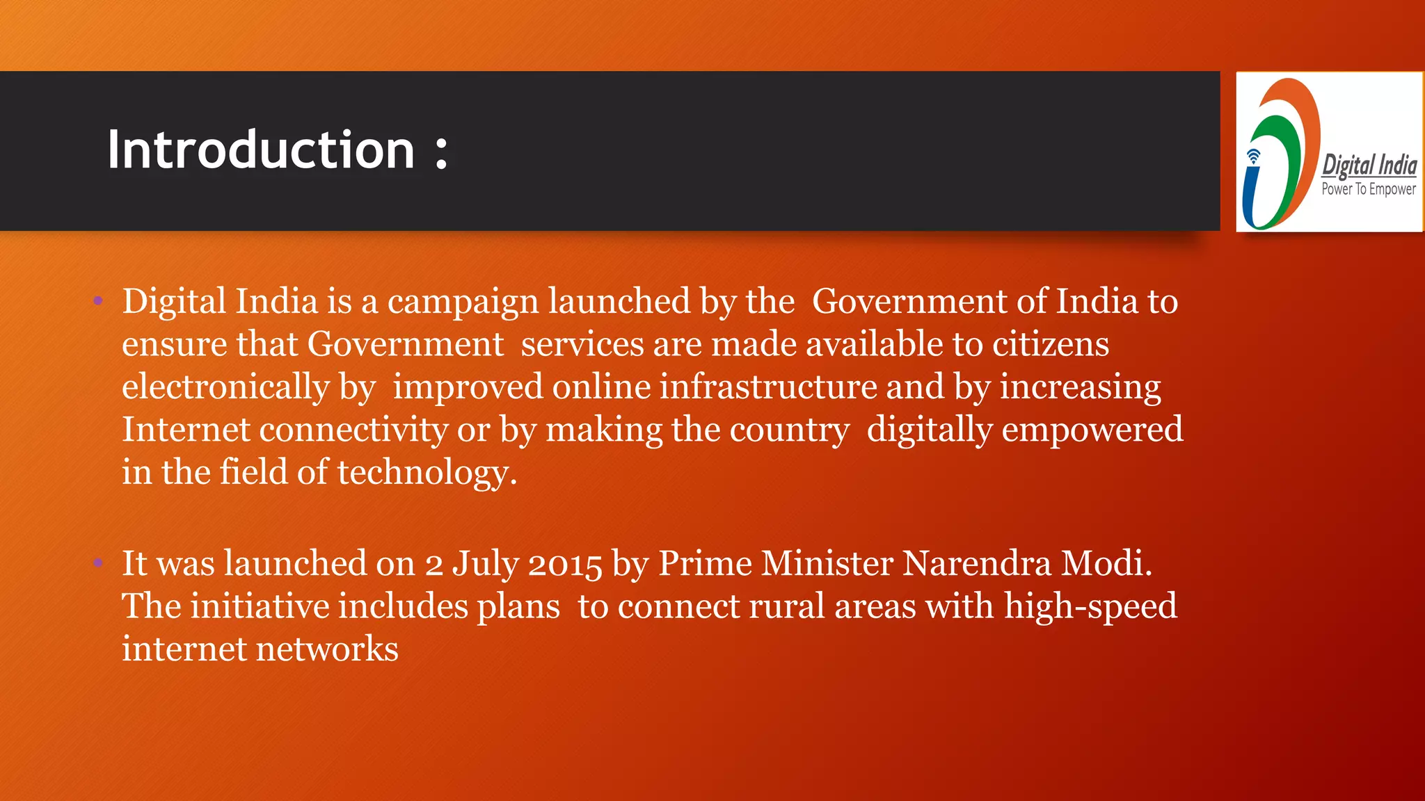 Ppt on Digital India | PPTX