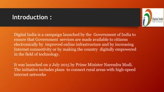 Ppt on Digital India | PPTX
