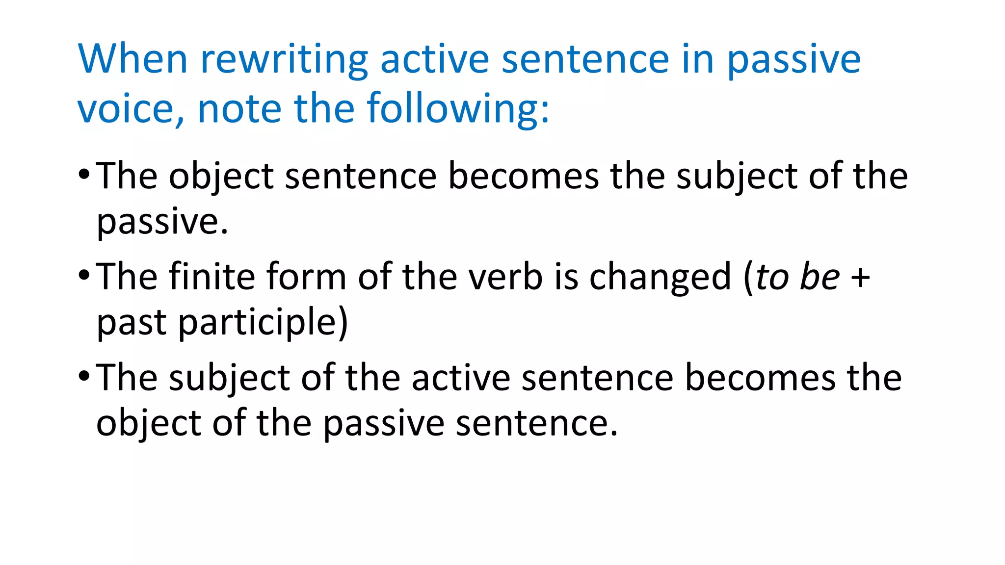 2.active & passive voice | PPT