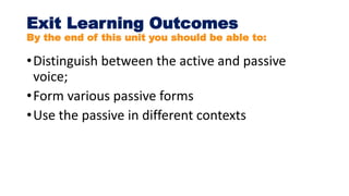 2.active & passive voice | PPT