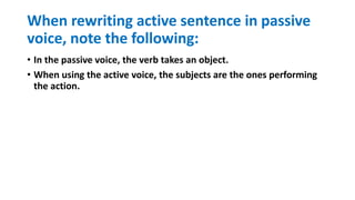 2.active & passive voice | PPTX
