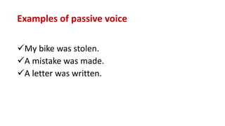 2.active & passive voice | PPT