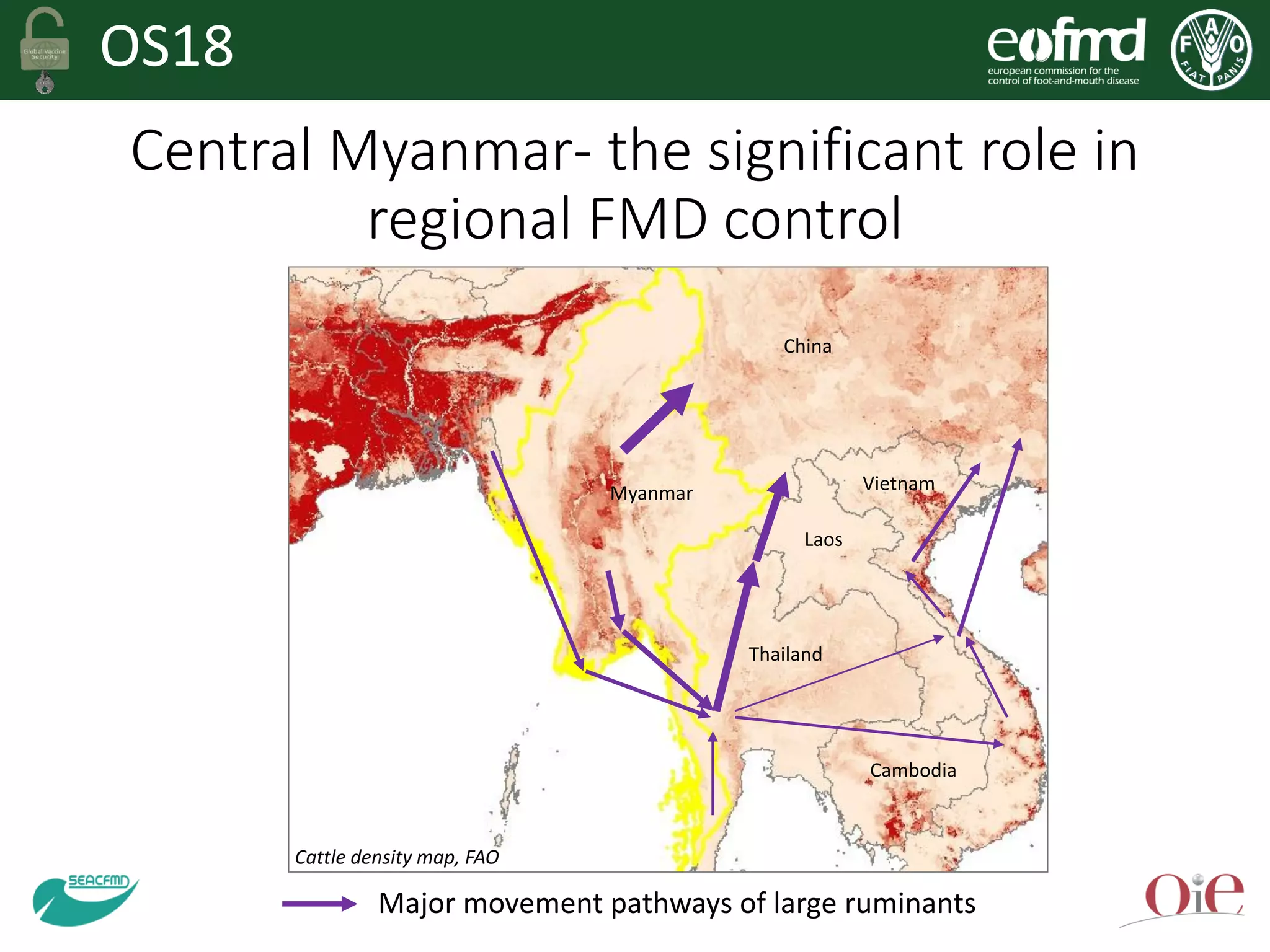 SEACFMD Vaccination Campaign in Central Myanmar | PDF