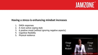 Stressjam, mastering stress through VR | PPTX