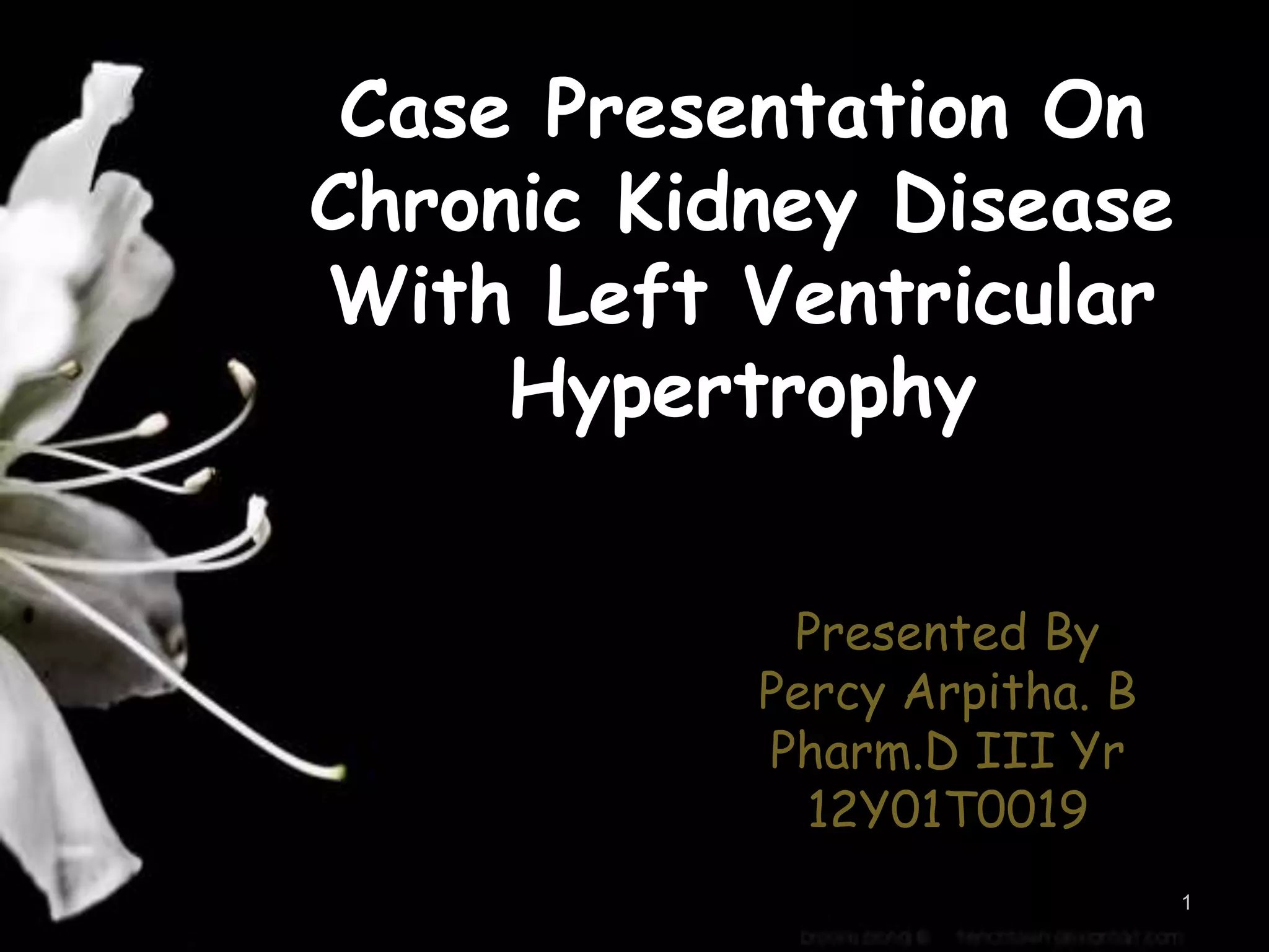 chronic kidney disease with ventricular hypertrophy | PPTX