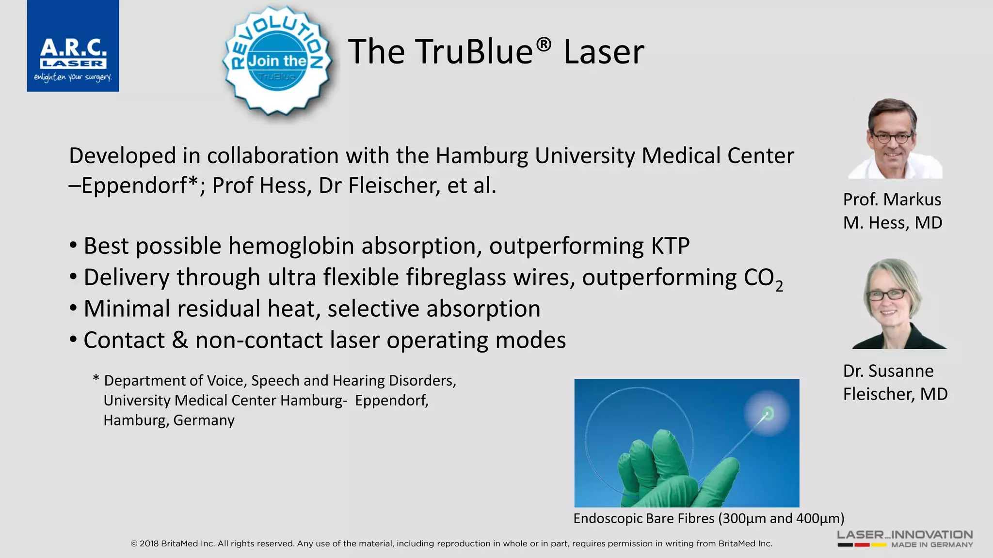 The revolutionary WOLF TruBlue laser | PDF