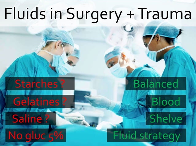 Everything you need to know about fluid therapy – Manu Malbrain (# ...