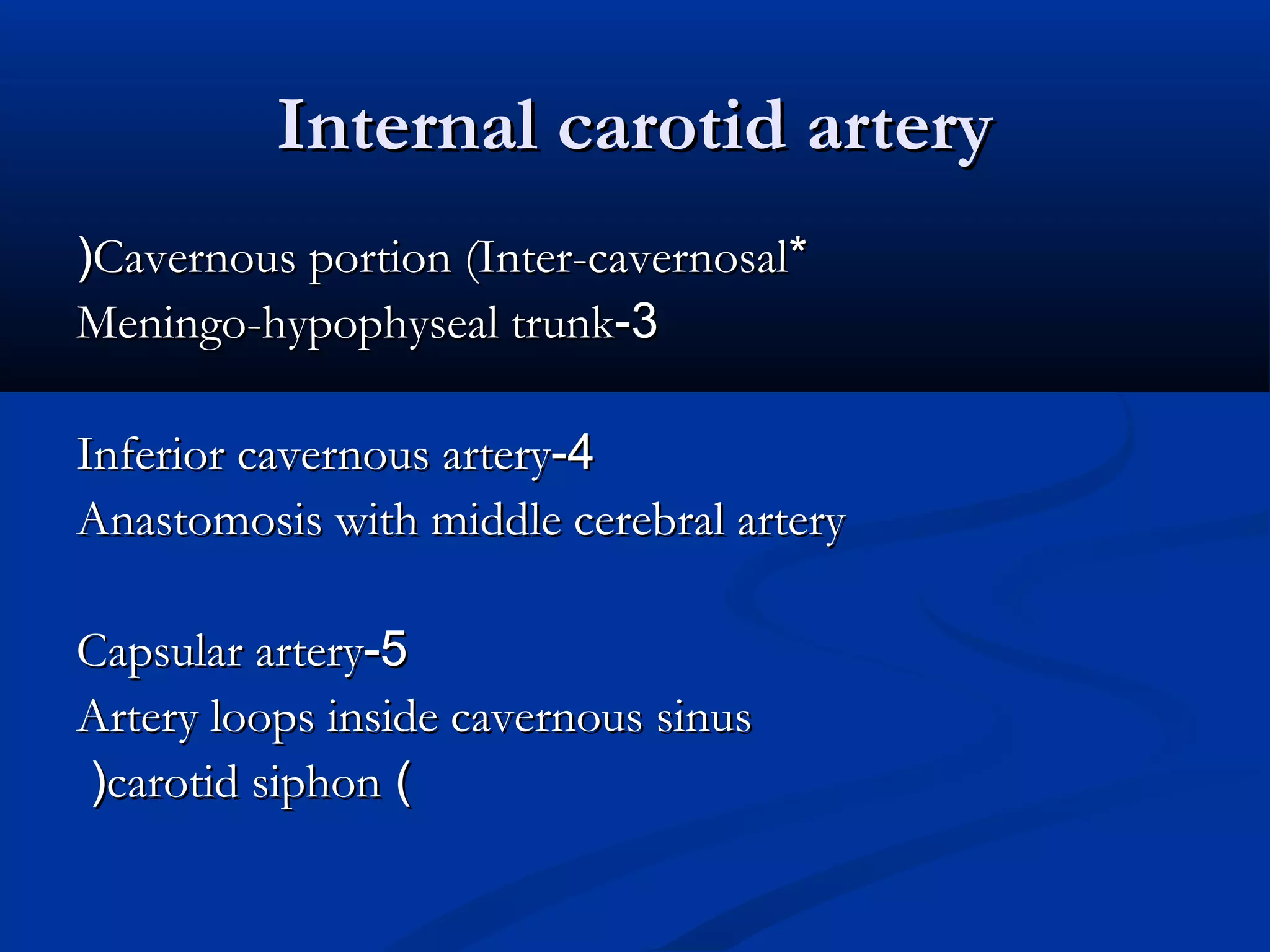Blood supply of the brain | PPT