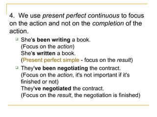 Present Perfect Continuous | PPT