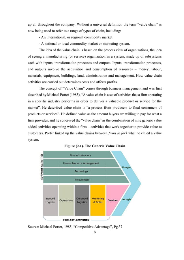 “VALUE CHAIN ANALYSIS OF AQUACULTURE DEVELOPMENT IN MYANMAR” 2. chapter (2) | PDF