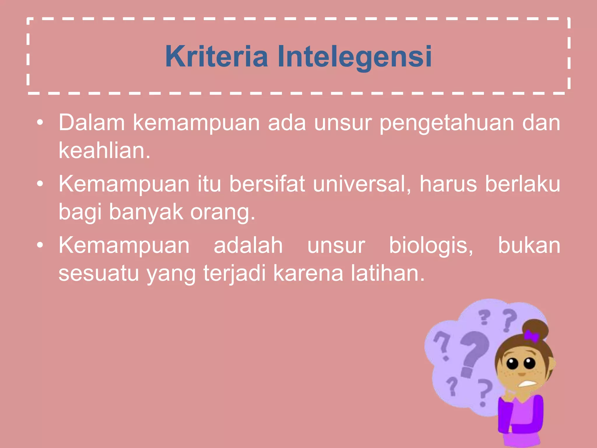Teori Kecerdasan Jamak (Multiple Intelligences) | PPTX