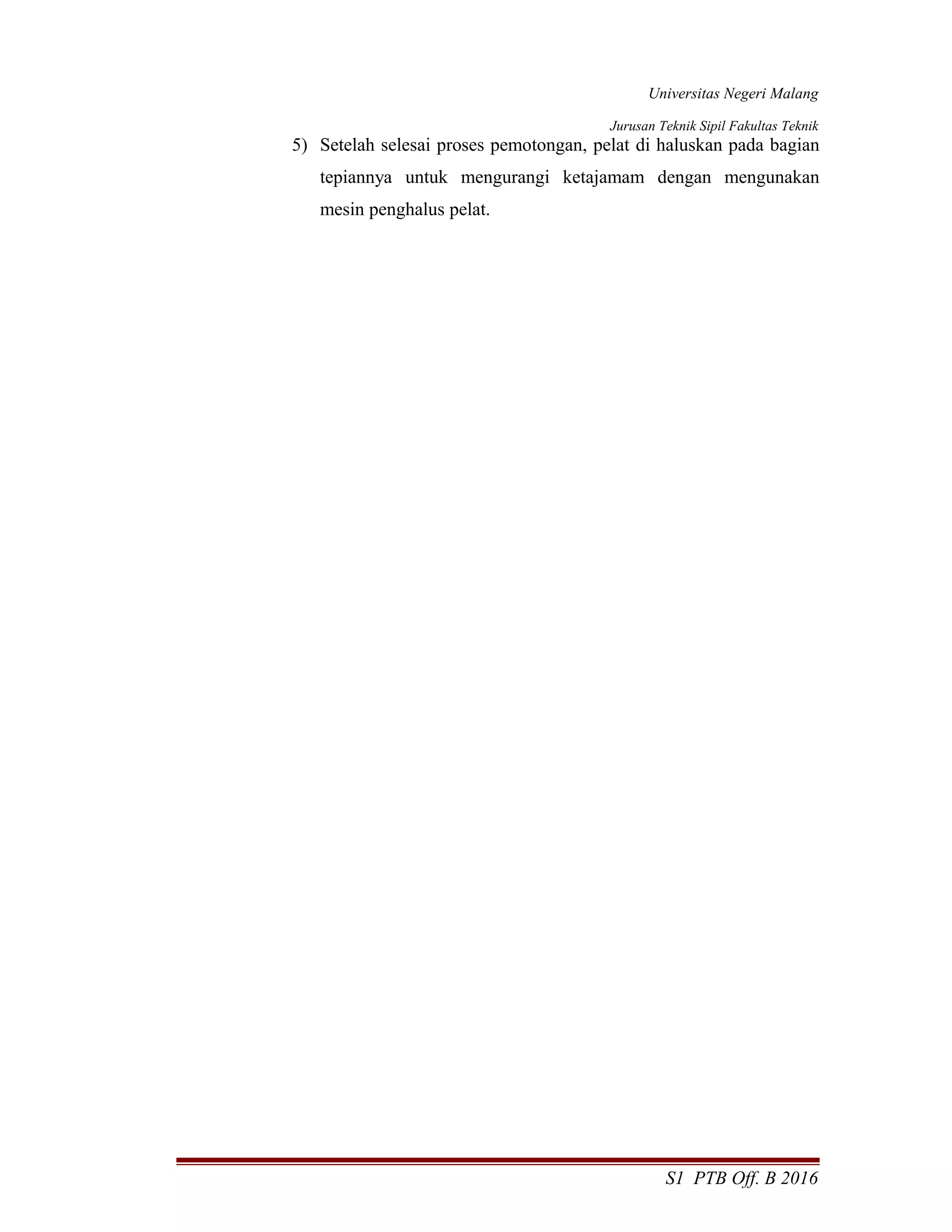 2. laporan sambungan plat simpul baja fix | DOC